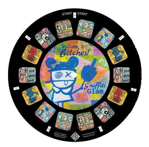 Original Art Reel Vol. 2 Custom 3D Viewmaster Reel Volume | Etsy