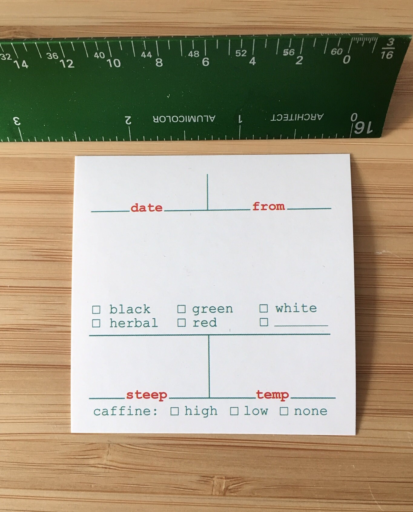Tea Tin Label // Pantry Organization Stickers // Tea Organizer - Etsy