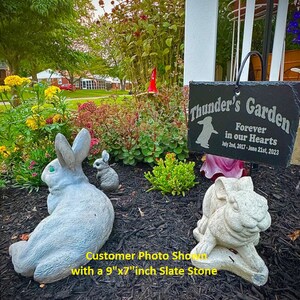 Hamster Grave Memorial Stone Sign With Shepherd's Hook. Personalized ...