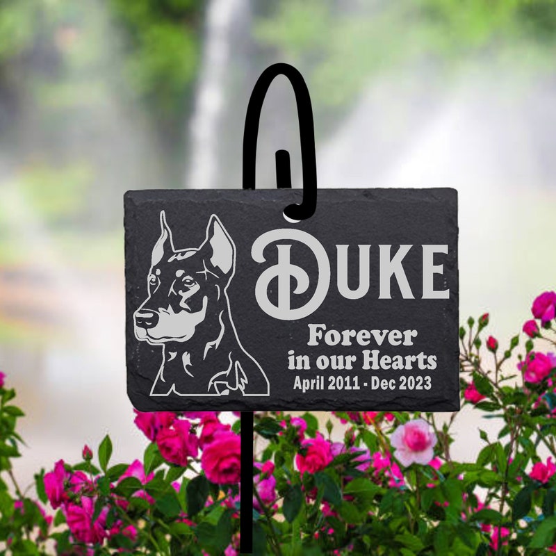 Doberman Memorial - Etsy