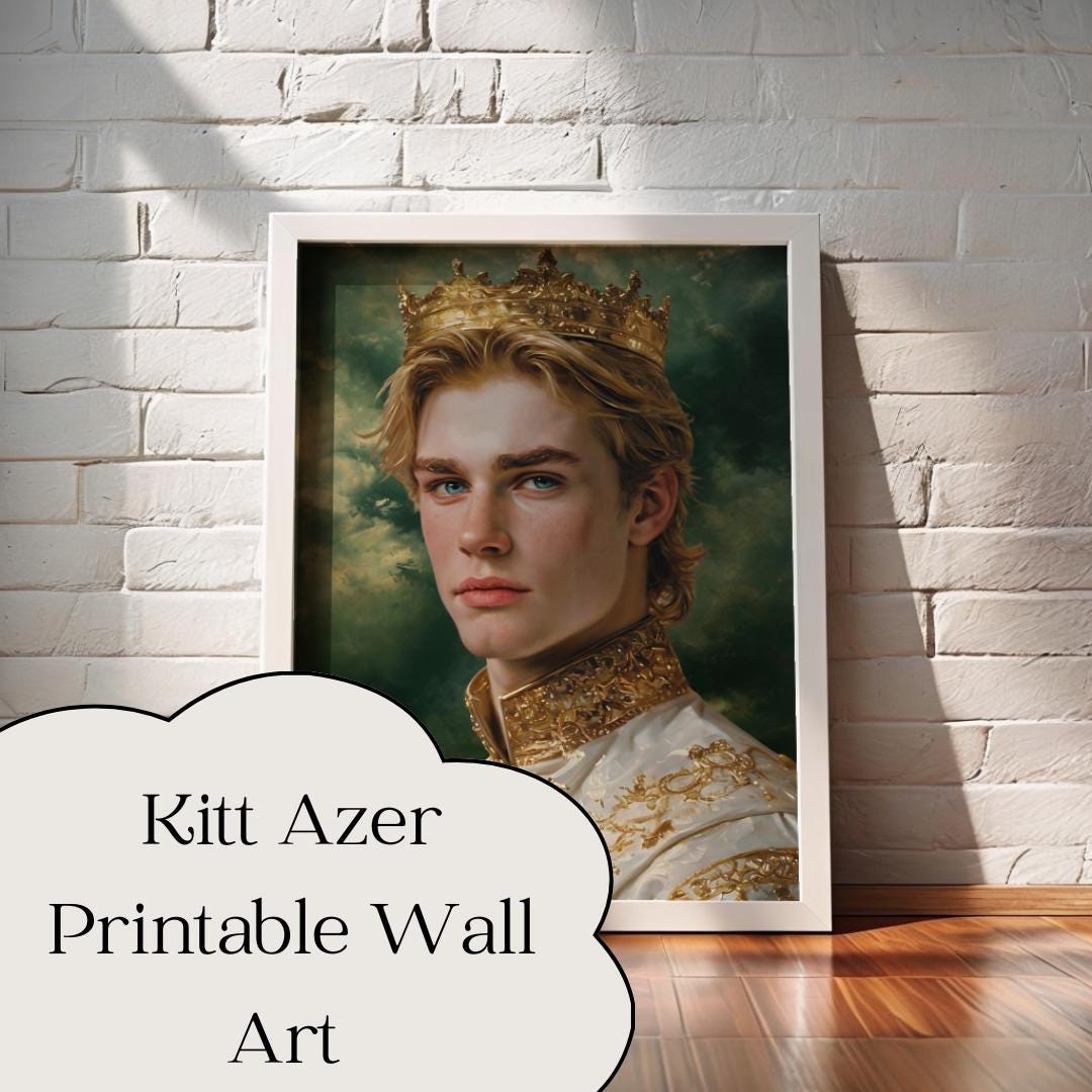 Kitt Azer Printable Wall Art - Powerless Inspired Digital Download ...
