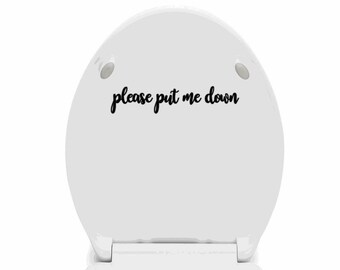 Watch Your Back Funny Replacement for Put Me Down Decal for - Etsy