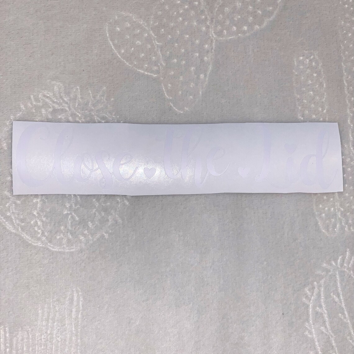 Close the Lid Decal Close the Lid Sign Close the Lid - Etsy