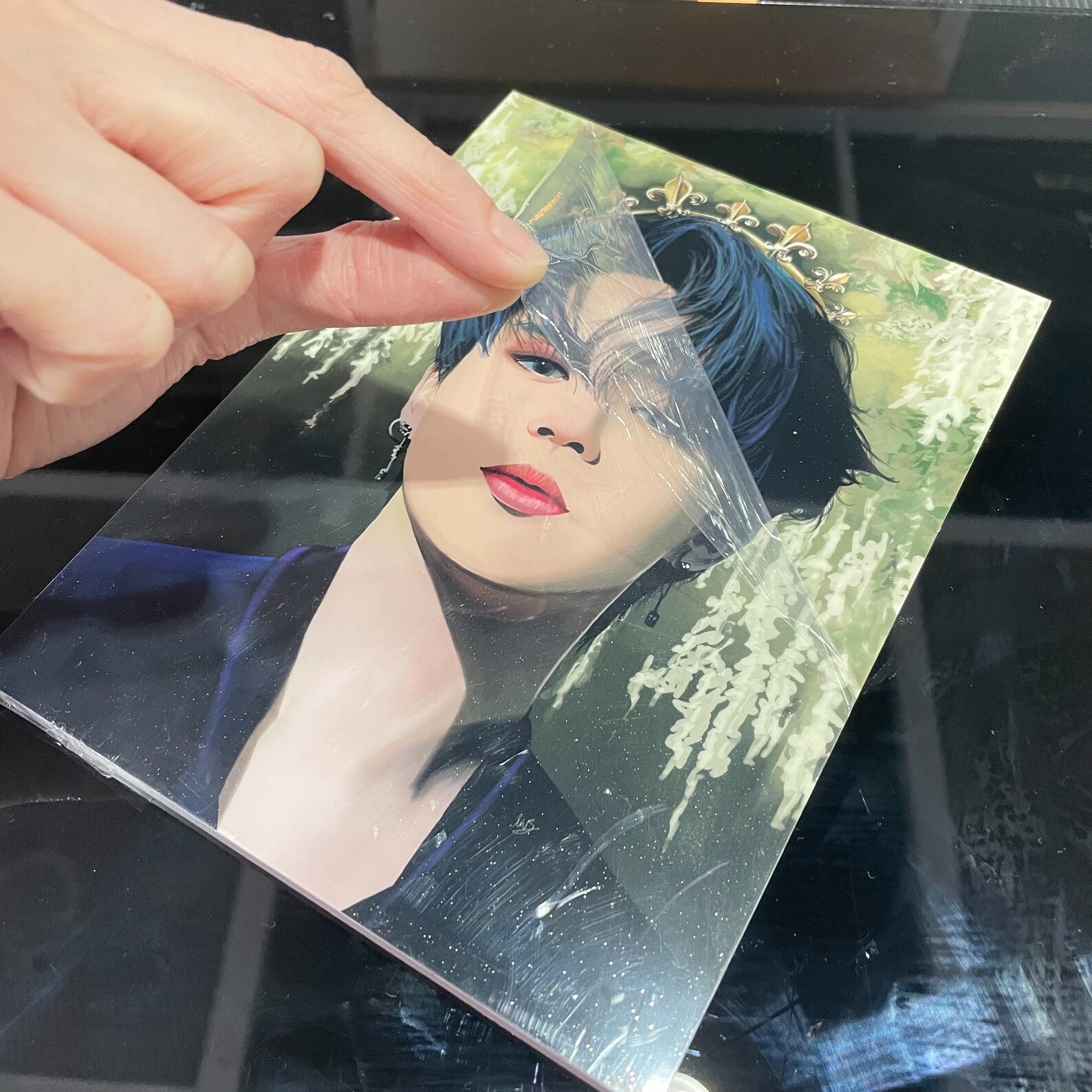 BTS Jimin PRINCE Fanart Portrait Project// Bangtan Decoration BTS Gift ...