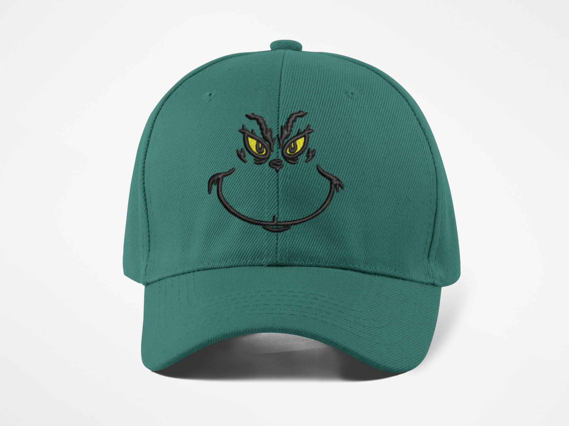 The grinch Dad Hat Grinch Cap Grinch Hat - Etsy