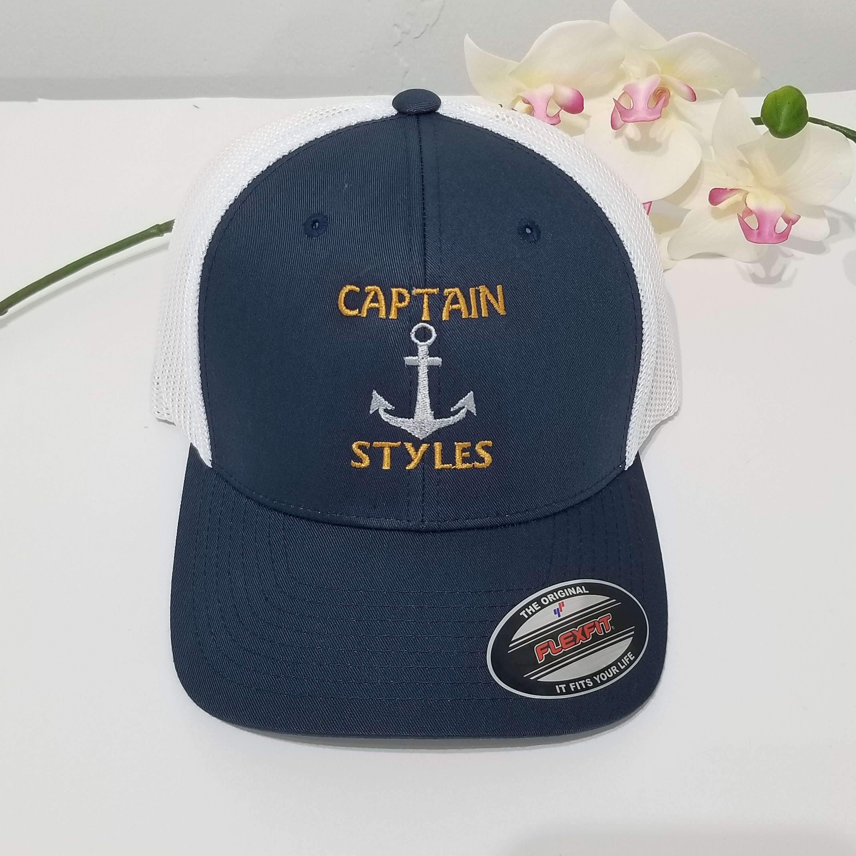 Kapitein Hoed Gepersonaliseerde Captain Baseball Cap - Etsy Nederland