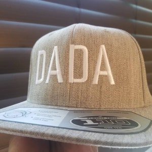 Dada Hat | Dada Embroidery Hat | Best Dad Ever Gift | Baby Announcement ...