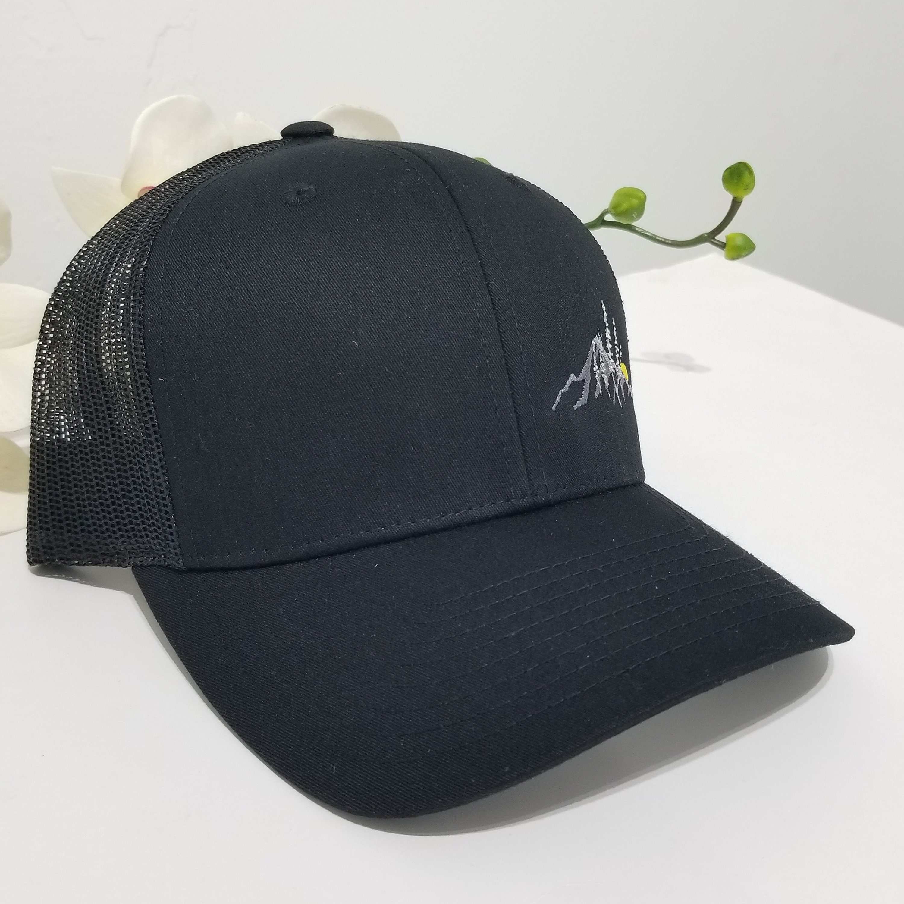 Pine Tree Hat | Trucker Hat | Gifts for Hikers | Pine Tree Ridgeline ...