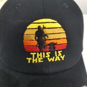 This is the Way Mandalorian Hat | Star Wars Hat | the Mandalorian ...