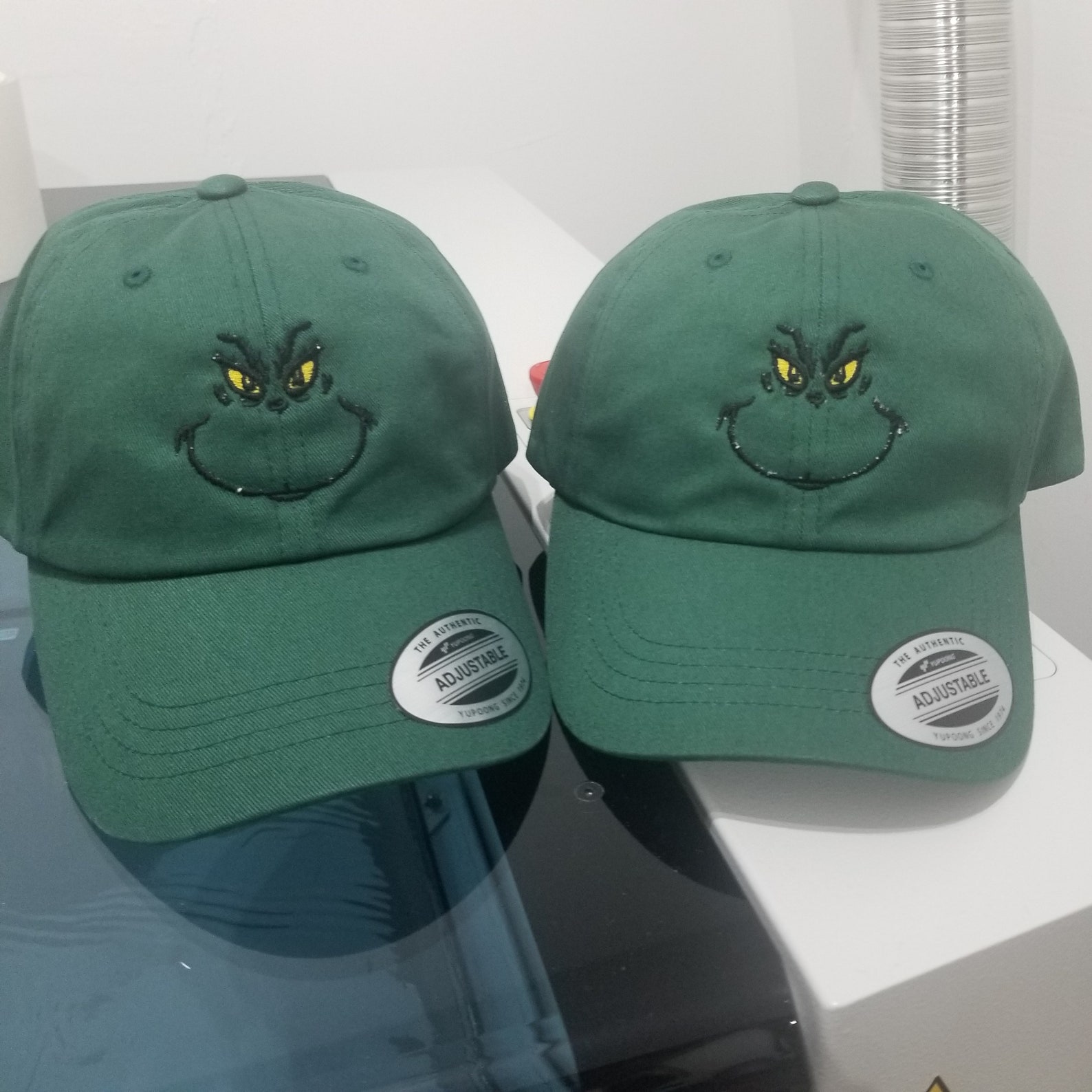 The Grinch Dad Hat Grinch Cap Grinch Hat | Etsy
