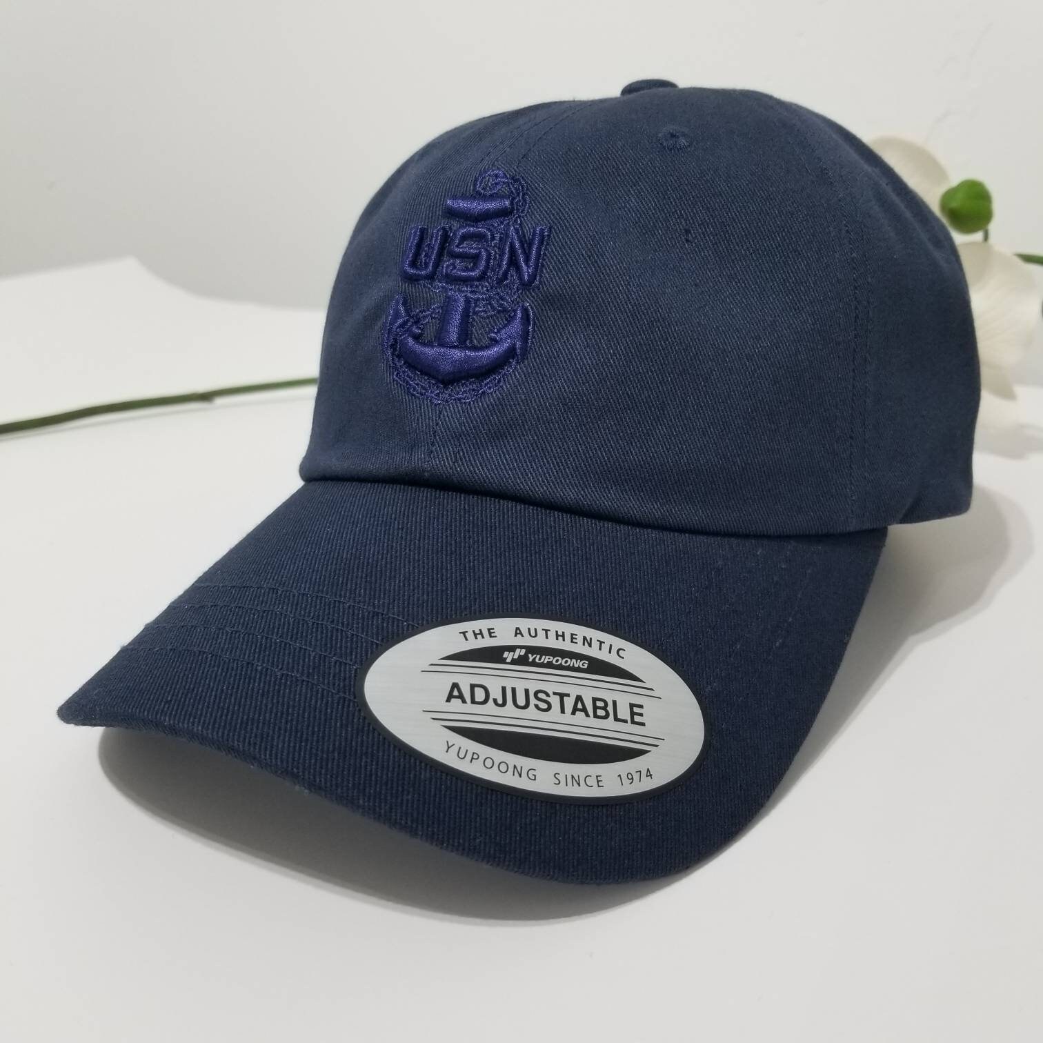 US Navy Hat USN Hat United States Navy Dad Hat Navy Dad | Etsy