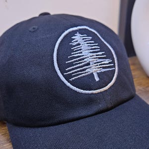 PINE TREE Hat / Wildlife Cap / Hiking Baseball Cap / Adventure Custom ...