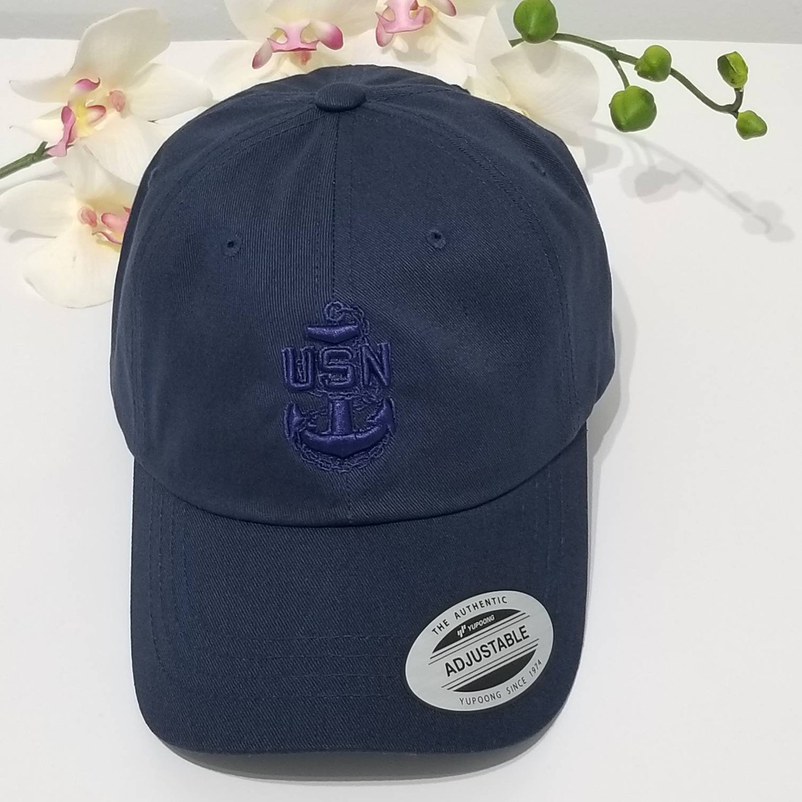 US Navy Hat USN Hat United States Navy Dad Hat Navy Dad | Etsy