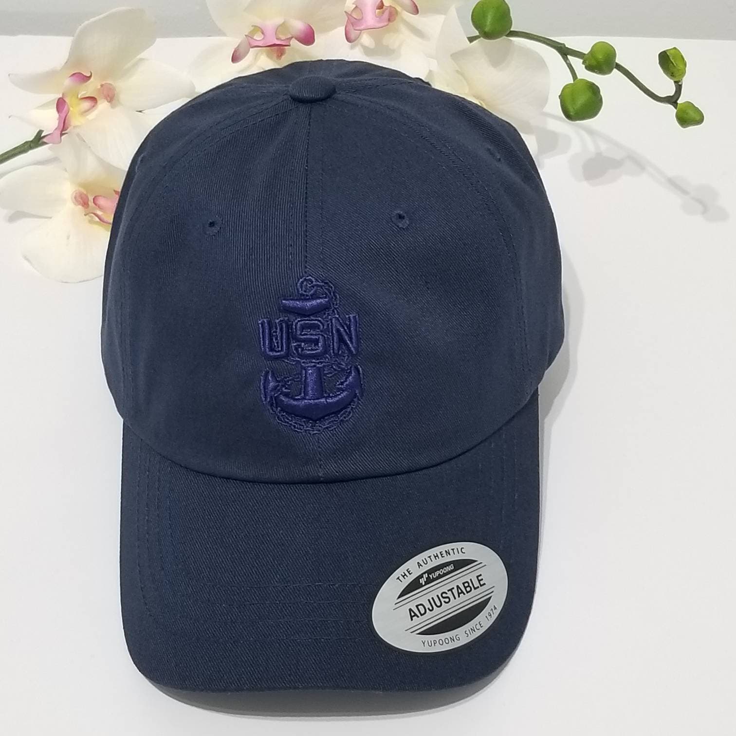 US Navy Hat USN Hat United States Navy Dad Hat Navy Dad | Etsy