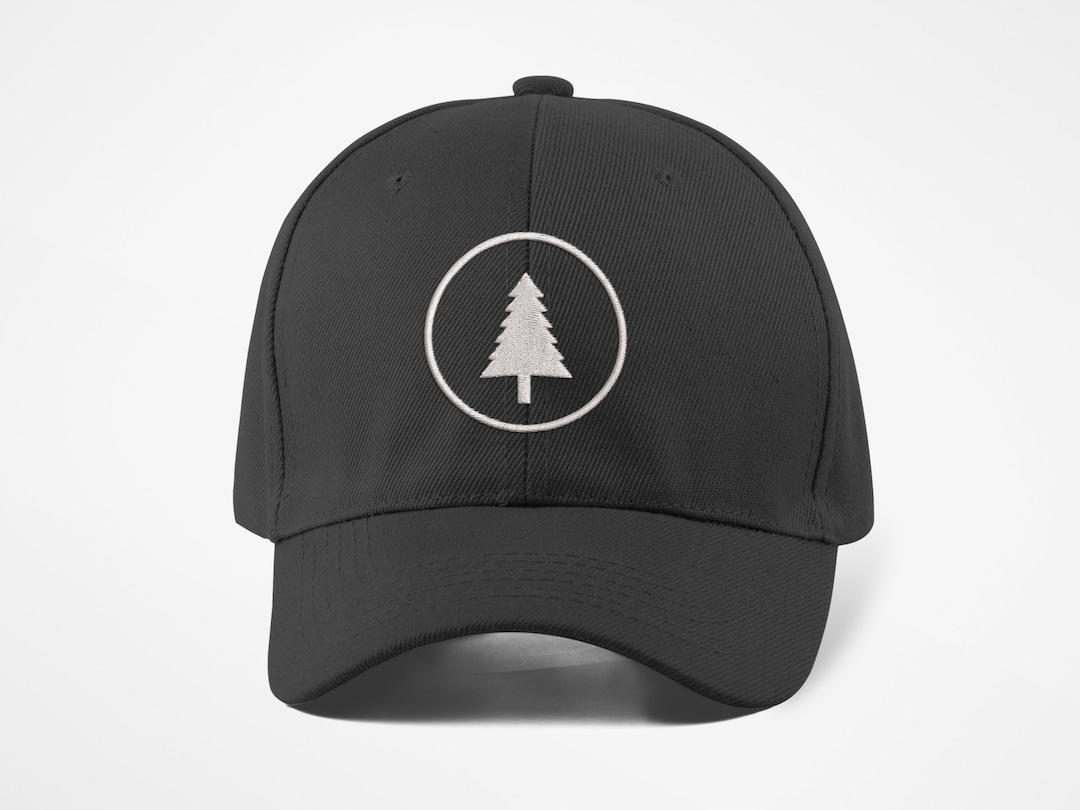 PINE TREE Hat / Wildlife Cap / Hiking Baseball Cap / Adventure Custom ...