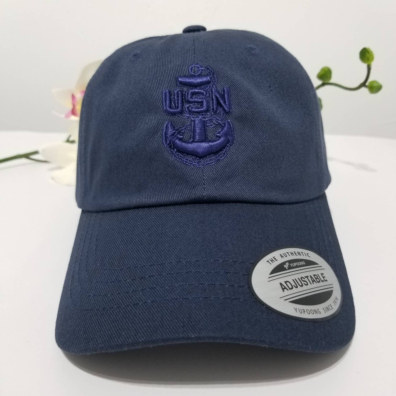 US Navy Hat USN Hat United States Navy Dad Hat Navy Dad | Etsy