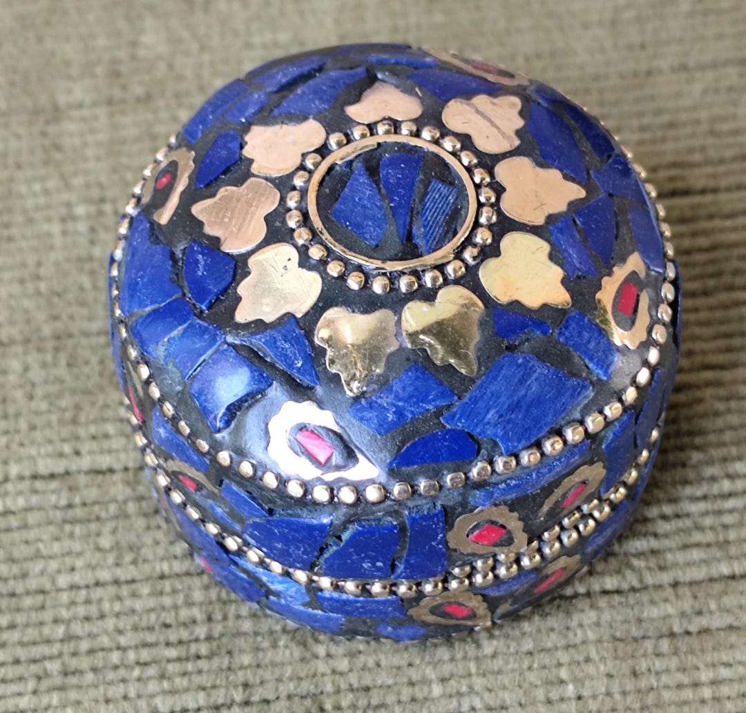 Moroccan Stone Jewelry Box - Etsy