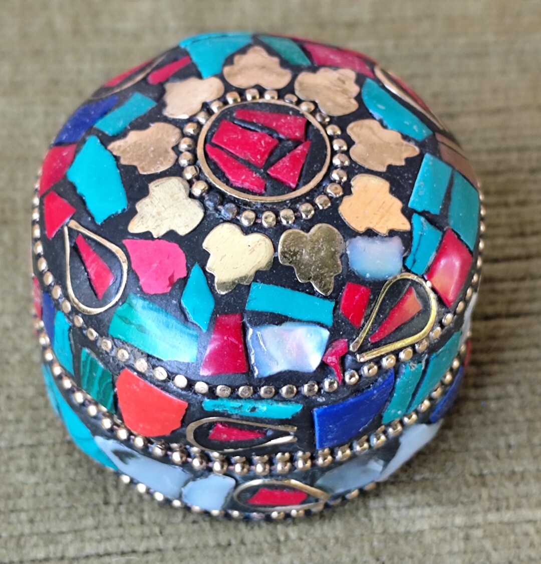 Moroccan Stone Jewelry Box - Etsy