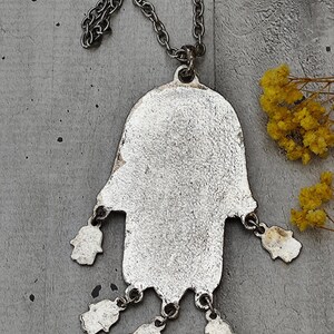 Large Hand of Fatima Pendant - Etsy