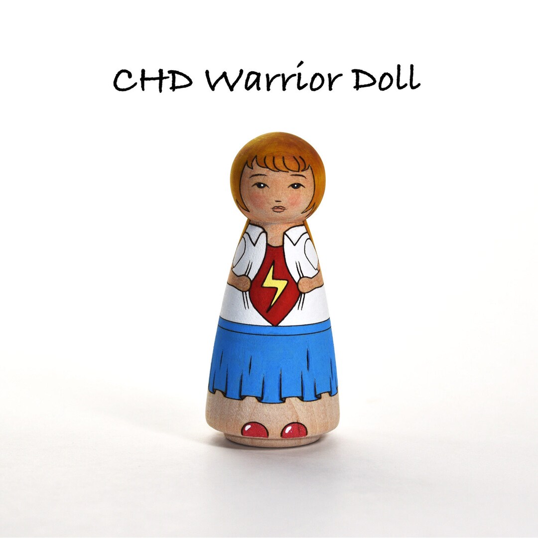 Congenital Heart Defects CHD Doll, Little Warrior Doll, Best Gifts for ...