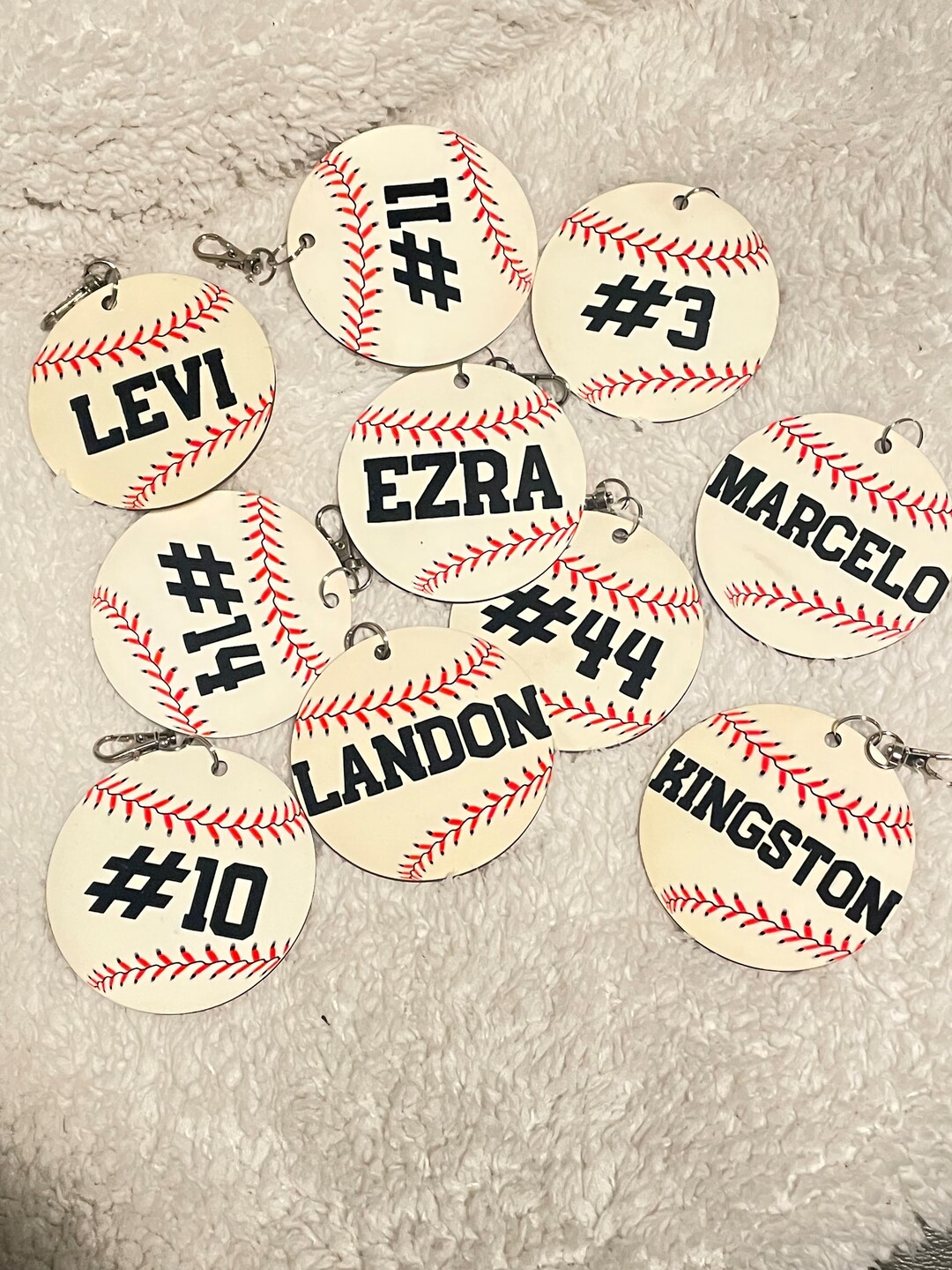 3” Double Sided Custom Sublimated Bag Tags - Etsy