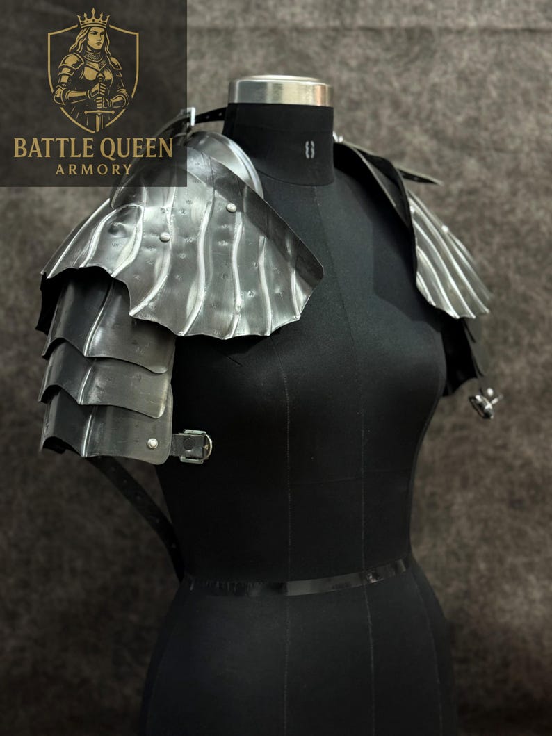 Black Rider Nazgul Shoulder Armor | Witch King Pauldrons | Ring Wraith ...