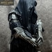 Nazgûl Ringwraith Costume: Dark Rider Robes, Gauntlets & Cloak - Etsy