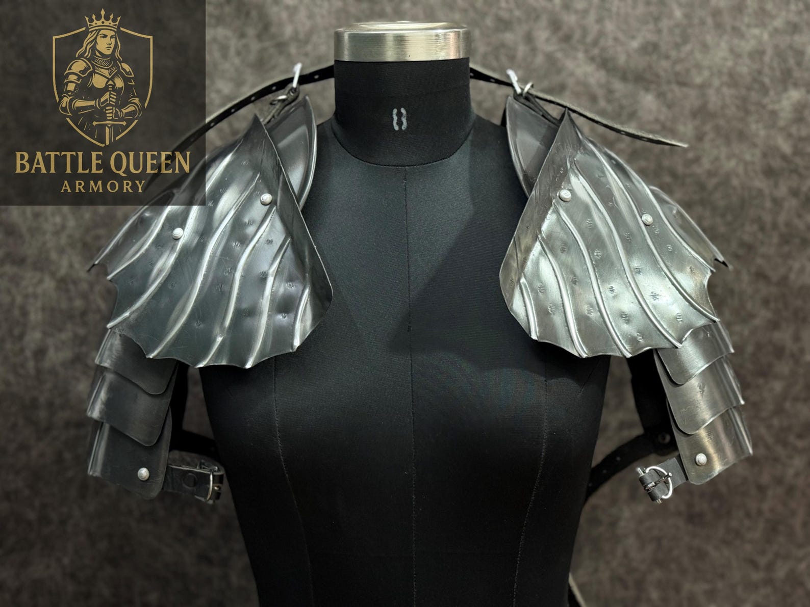 Black Rider Nazgul Shoulder Armor | Witch King Pauldrons | Ring Wraith ...
