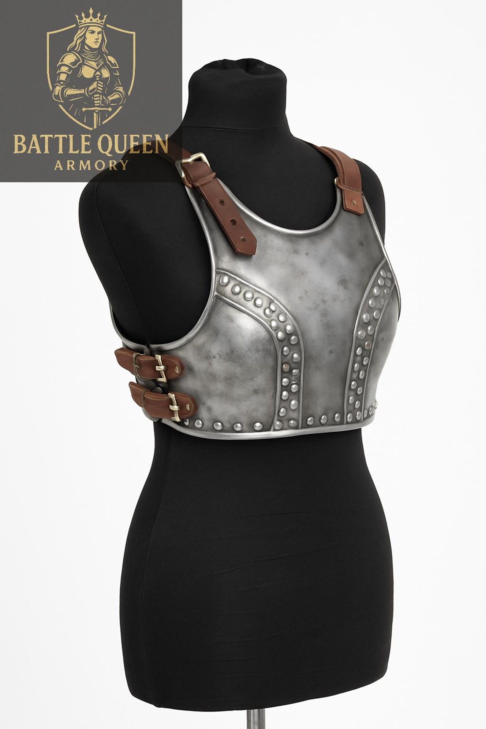 Steel Breastplate Armor: Medieval Warrior Women's Chest Plate - Etsy