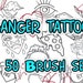 50 Banger Tattoo Designs for Procreate - Etsy