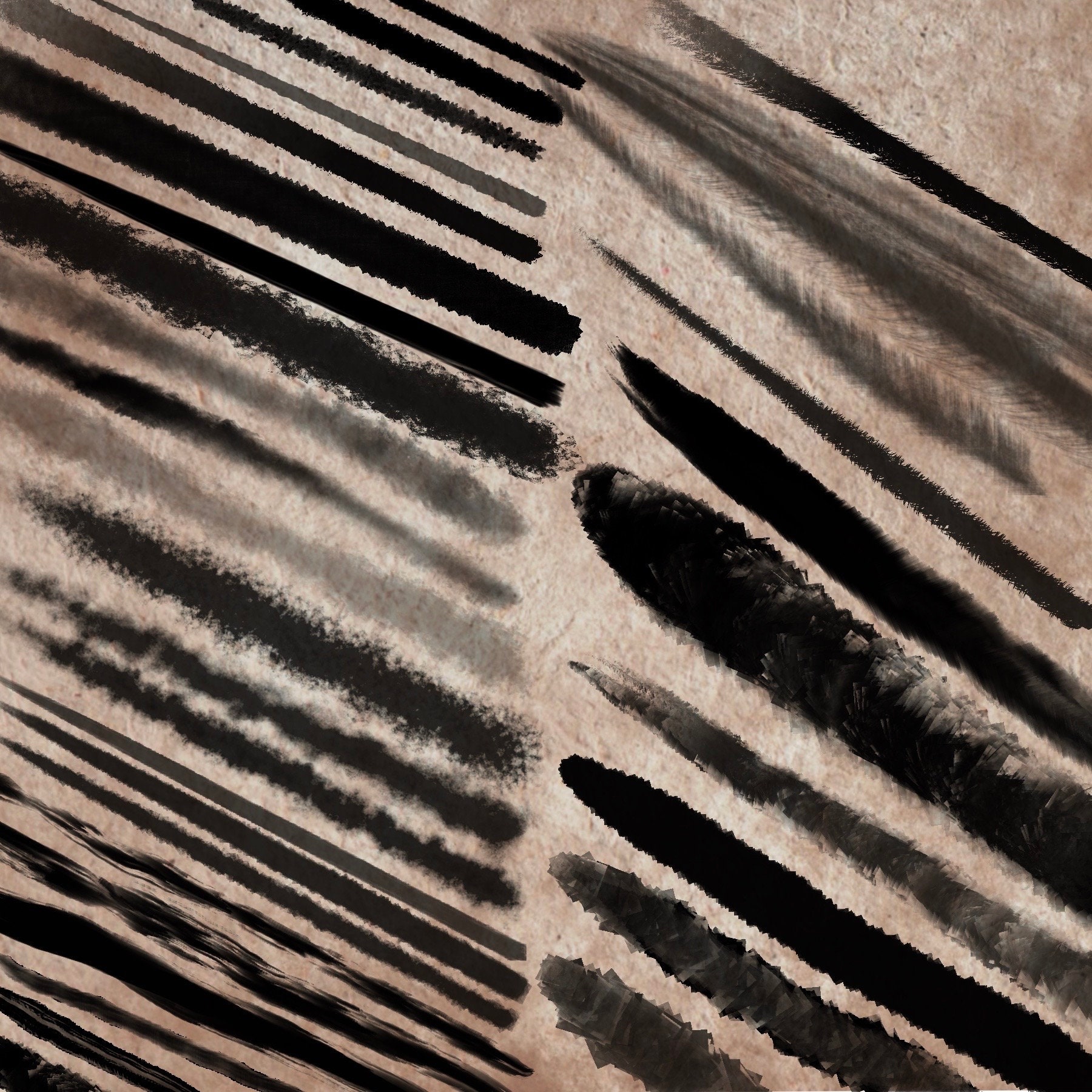 32 INK BRUSH SET 1 Procreate - Etsy