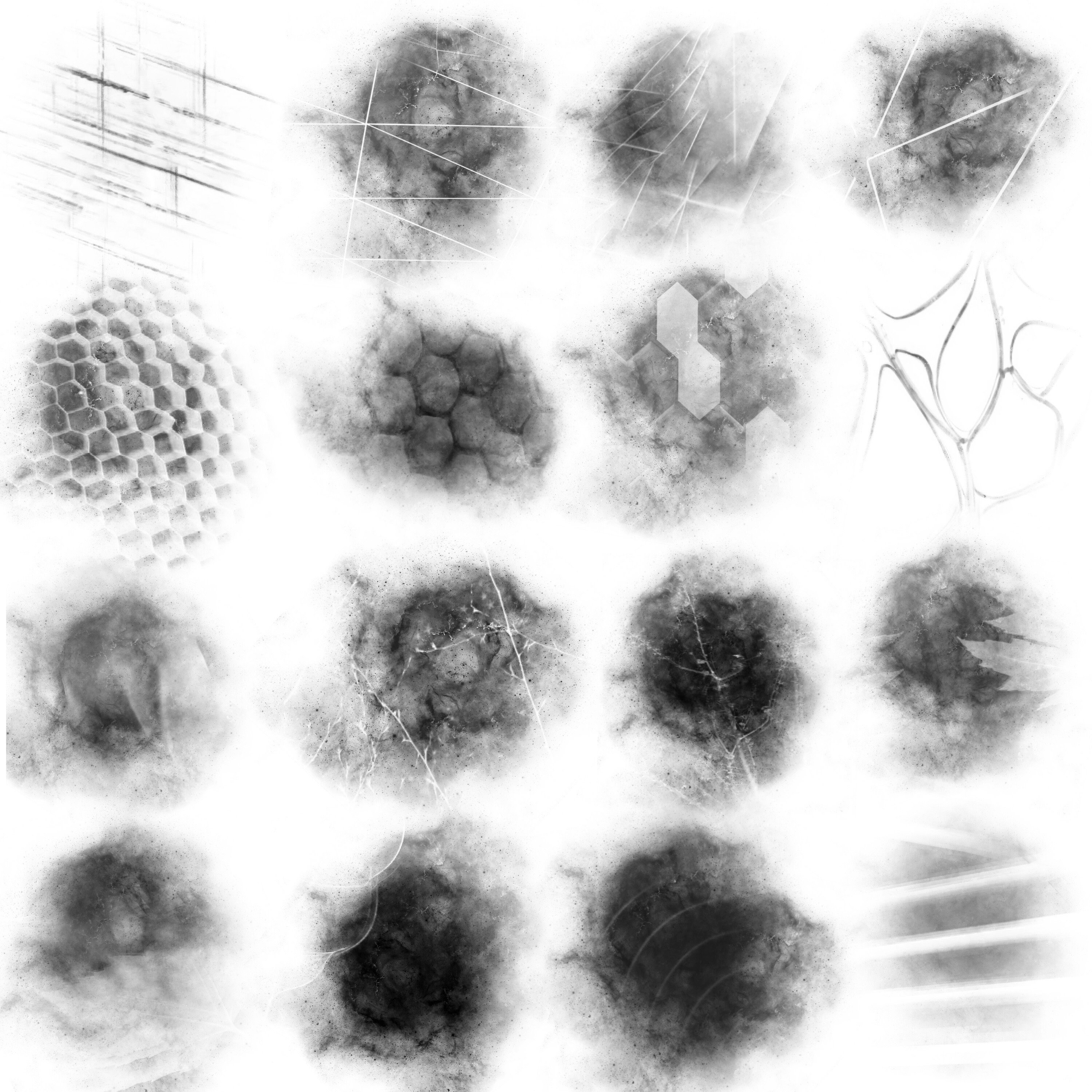 50 Backgrounds & Overlays Set-procreate - Etsy