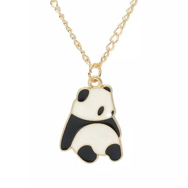 Panda Necklace - Etsy
