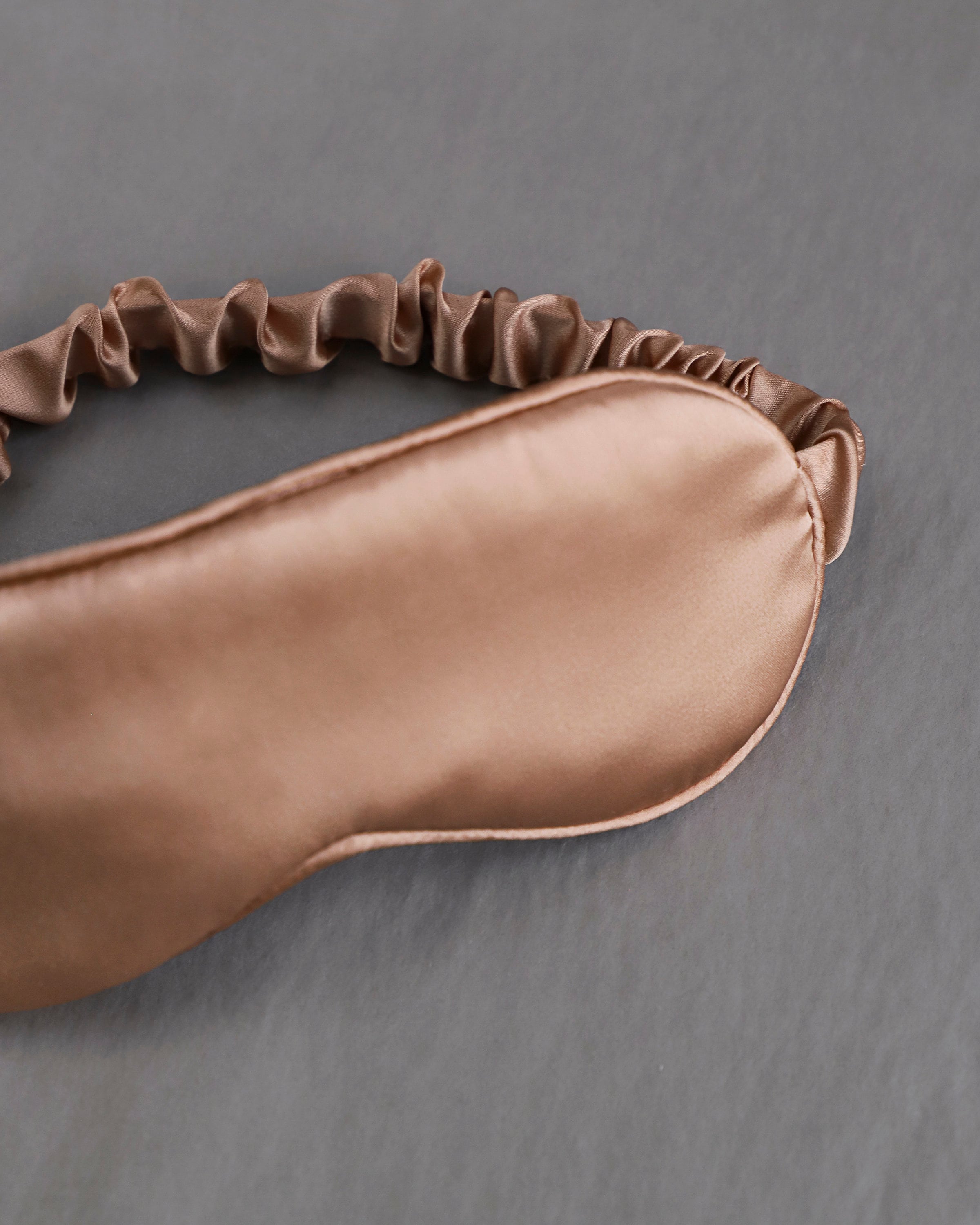 Silk mask eyes mask silk satin sleep mask silk caramel light | Etsy