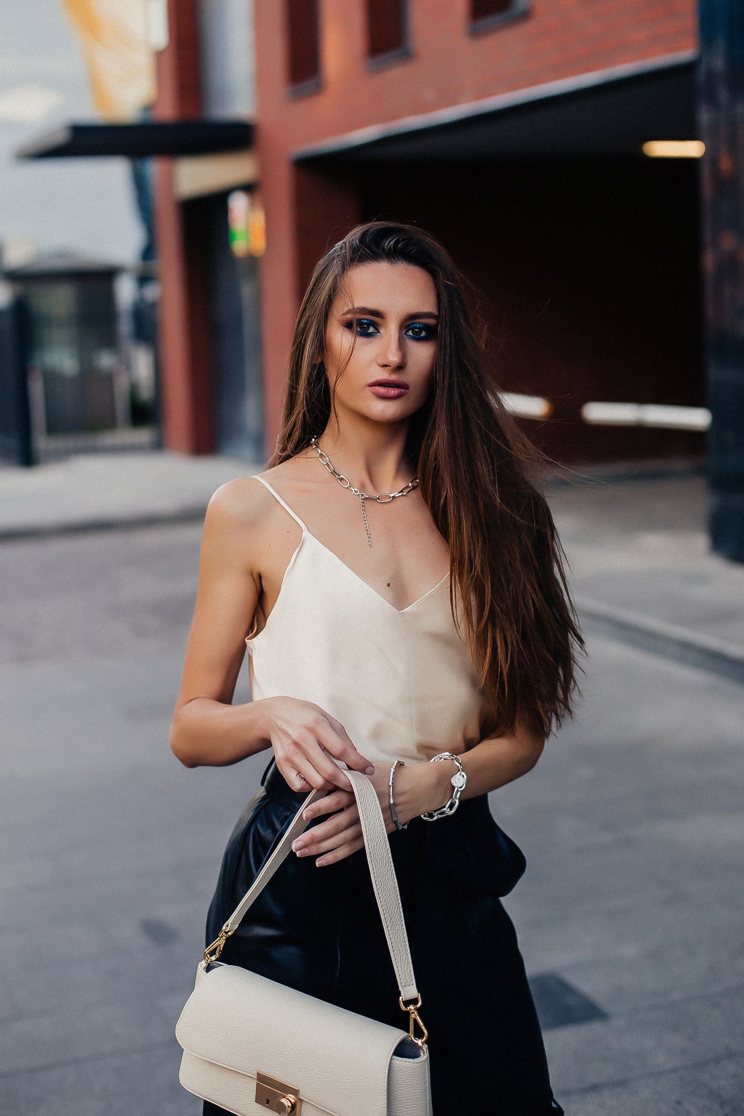 Creamy Beige Silk Cami Top Light Beige Silk Camisole Top - Etsy