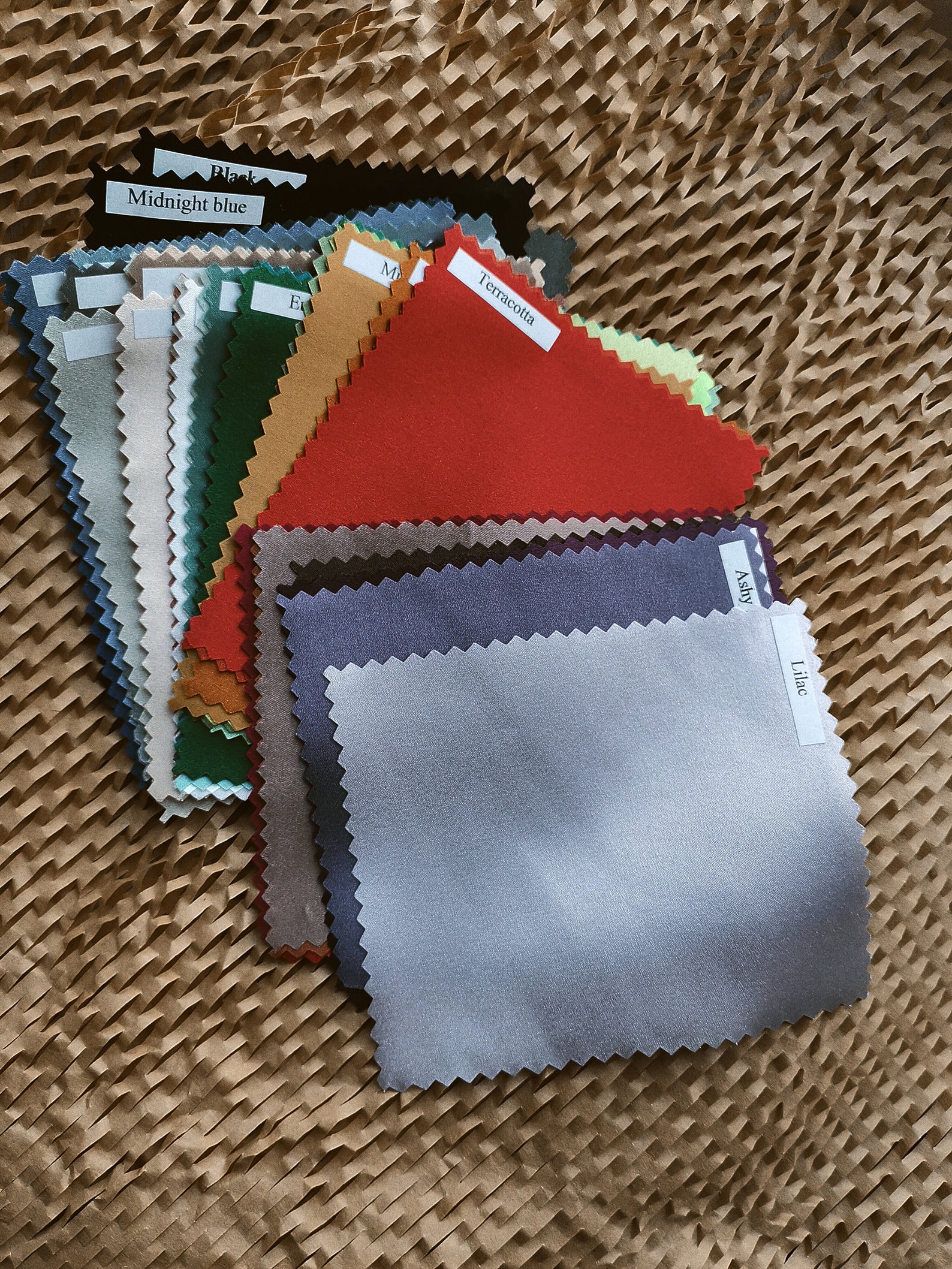 Natural Silk Samples/100% Real Silk Color / Pure Silk Satin - Etsy