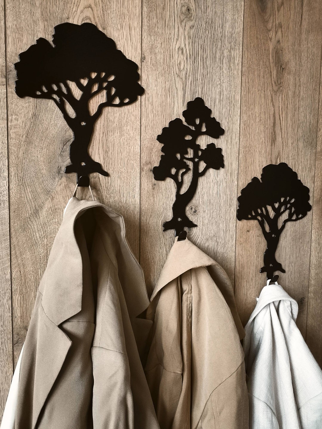 Set Trees Coat Hooks Hat Rack Entryway Rack Coat Rack Wall - Etsy