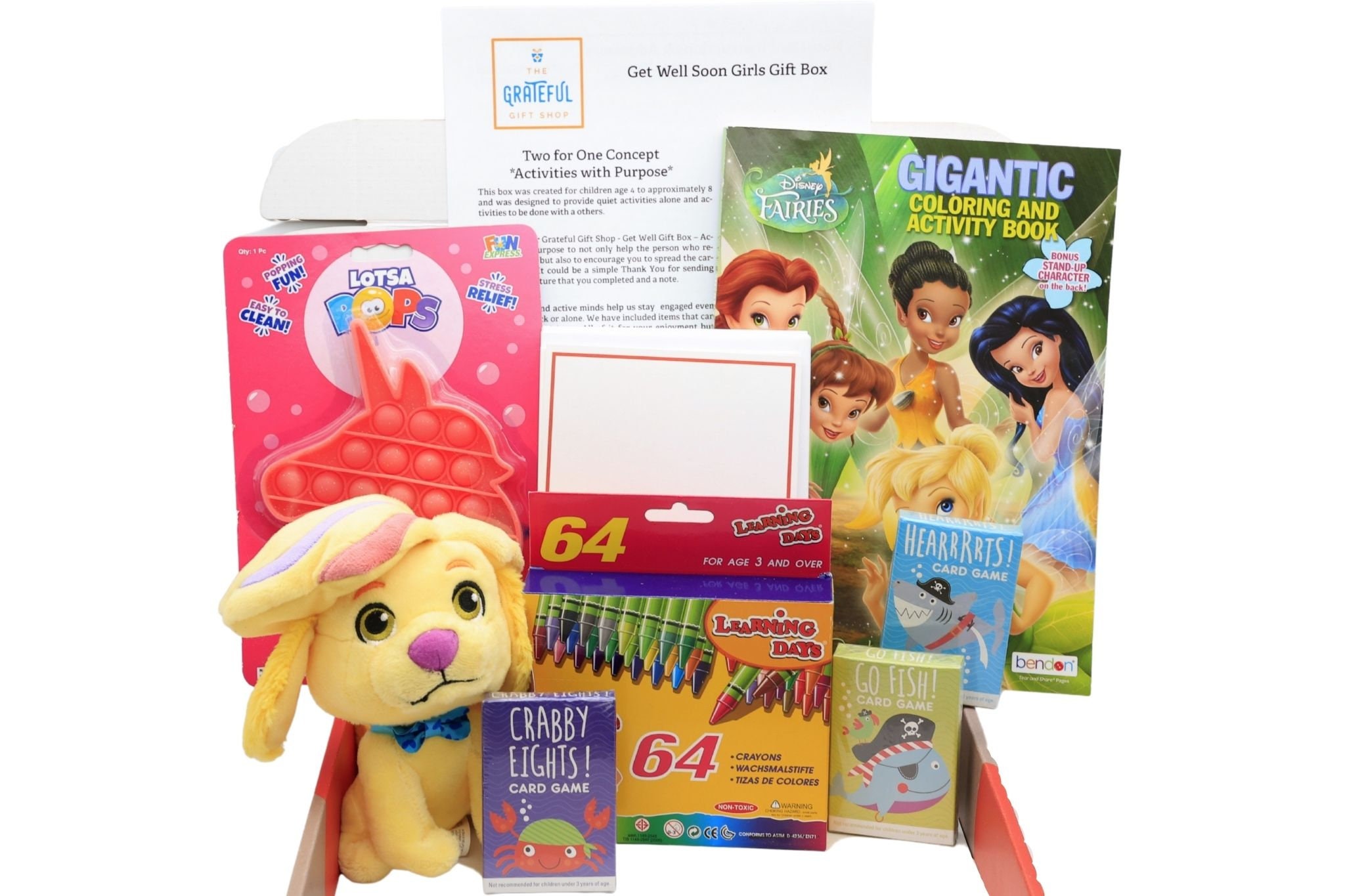 Girls Get Well Soon Gifts for Kids Care Package for Kids Stress Relief ...