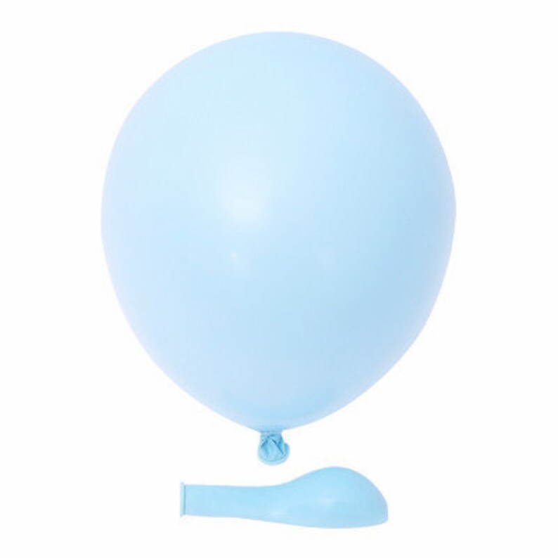 101pcs Macaron Blue Mint balloon garland arch kit Silver 4D | Etsy