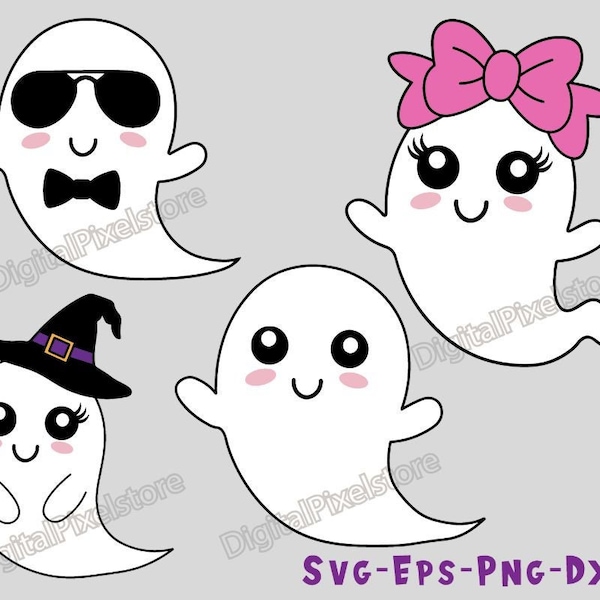 Cute Kawaii SVG Face Bundle, Emotion Face Bundle, Kawaii Clipart, Cute ...