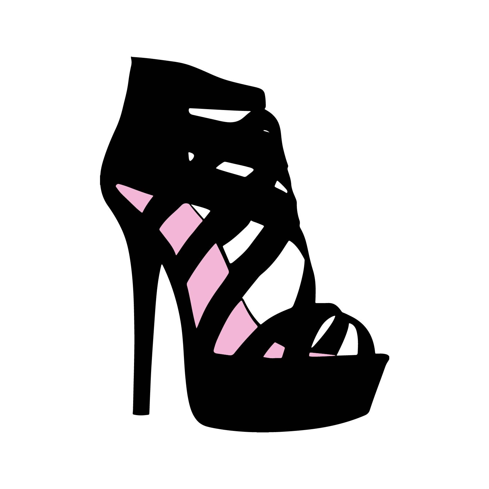 High Heels Stiletto SVG Bundle, Fashion Clipart (png, Eps, Dxf) - Etsy