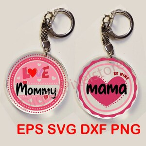 Love Keychain Svg,valentines Day Keychain,keychain Svg,keychain Svg ...