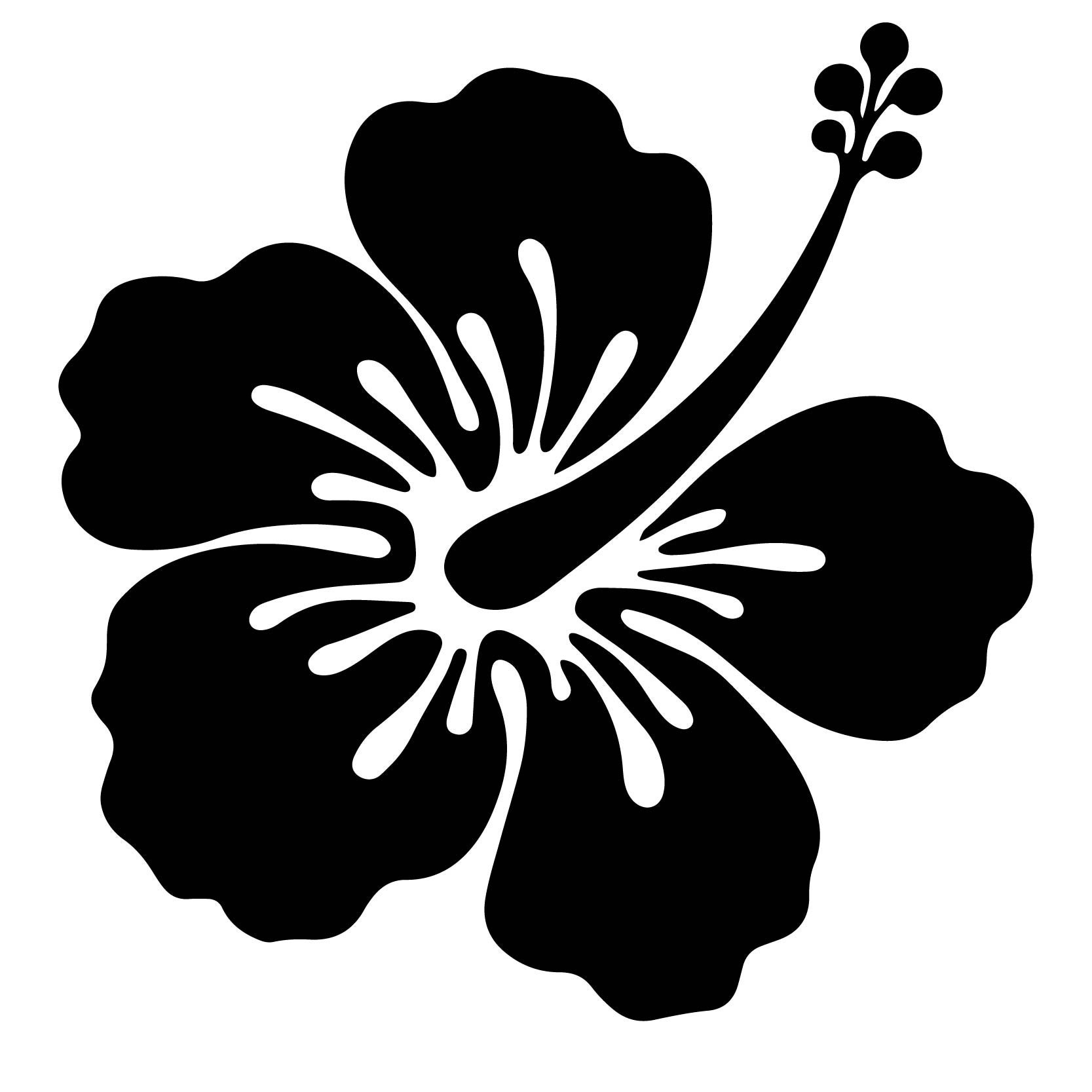 Fichier svg Hibiscus, Hibiscus Flower Svg, Hibiscus Clip Art, Hawaiian ...