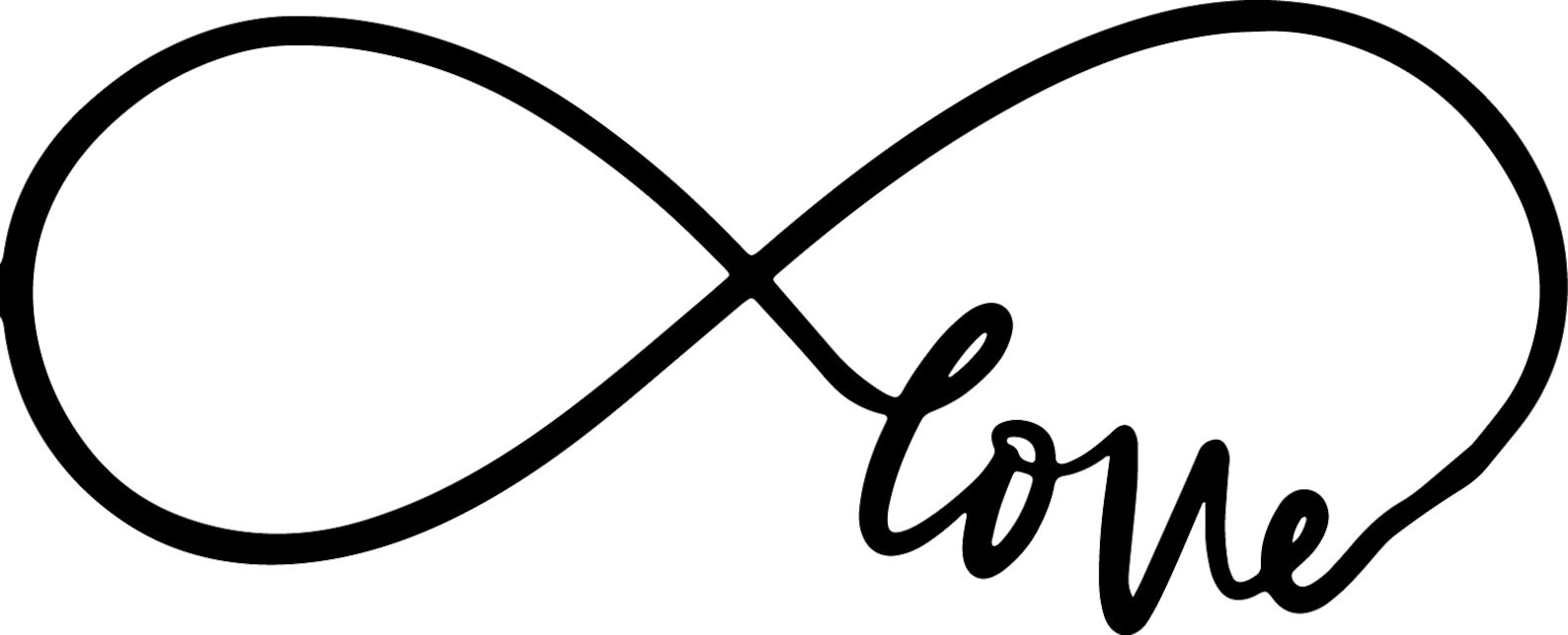Infinity Symbol SVGinfinity svg bundleinfinity Silhouette | Etsy