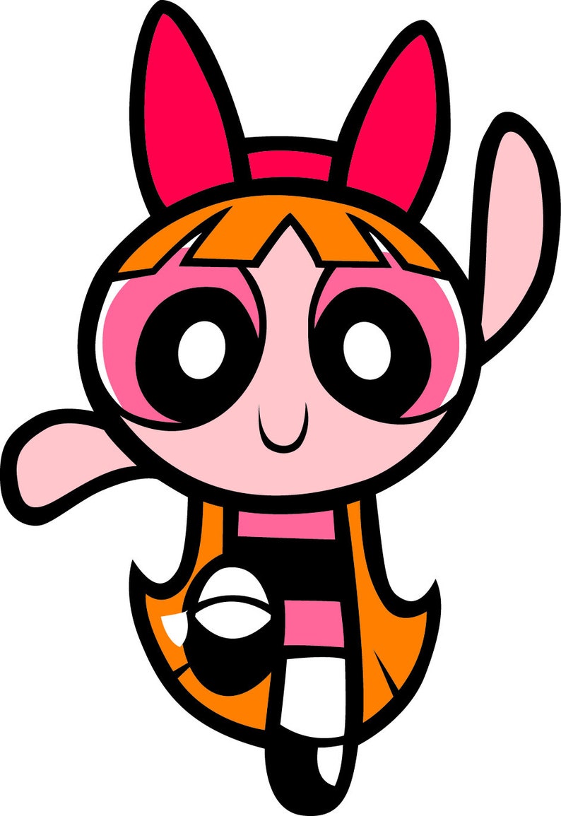 Powerpuff Girls Svgpowerpuff Girls Bundlepower Puffgirl Svg Etsy