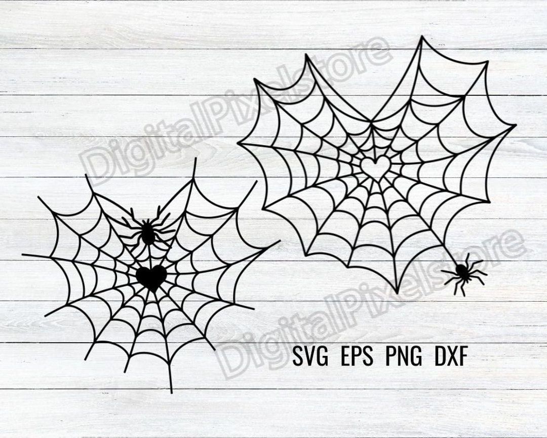 Heart Spider Web Design,spider Web Heart Svg,spider Web Svg,spider Svg ...