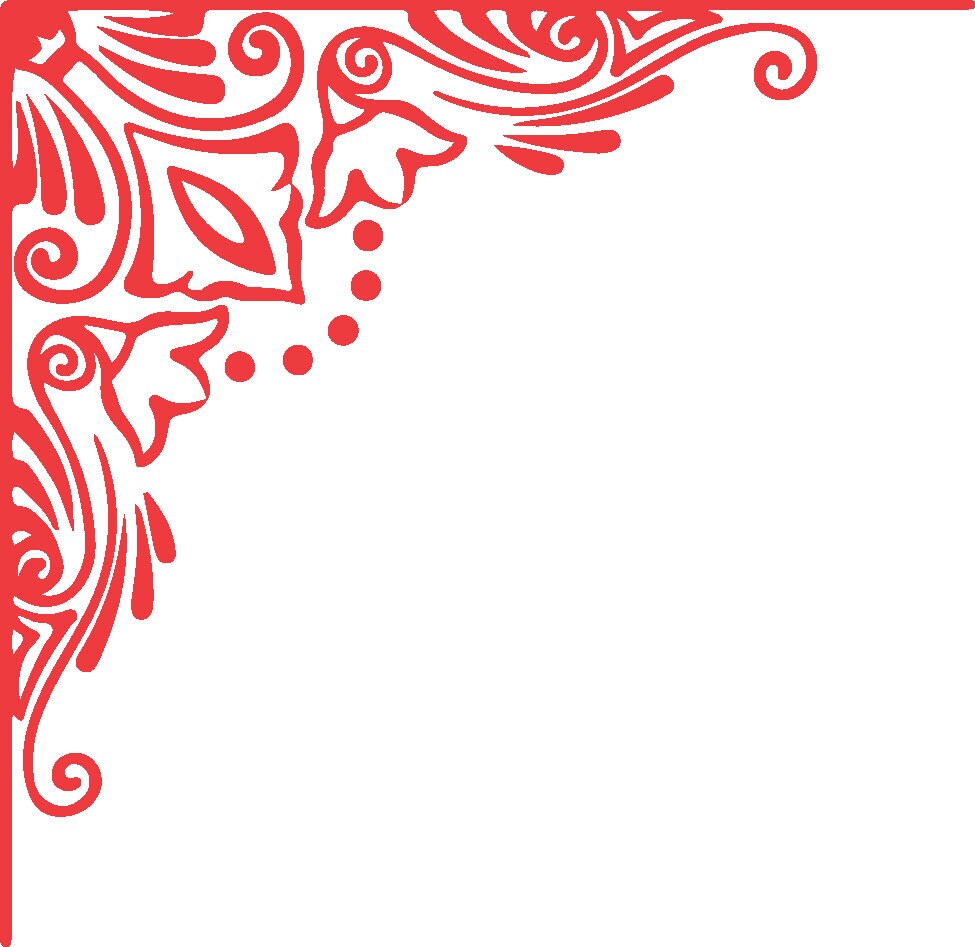 Frame Ornament Svgframe Svg Digital Frame Svg Corner | Etsy