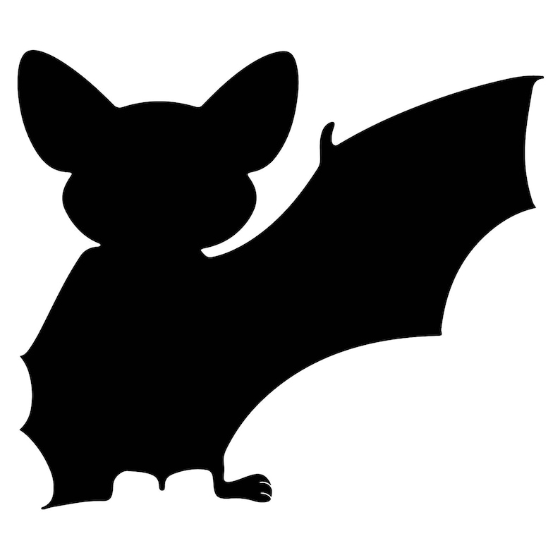 Cute Bat SVG Bundle, Halloween Clipart (digital Files) - Etsy