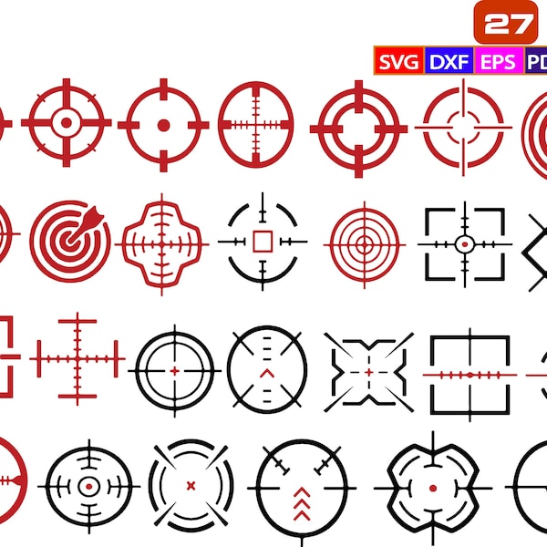 Crosshair Png - Etsy