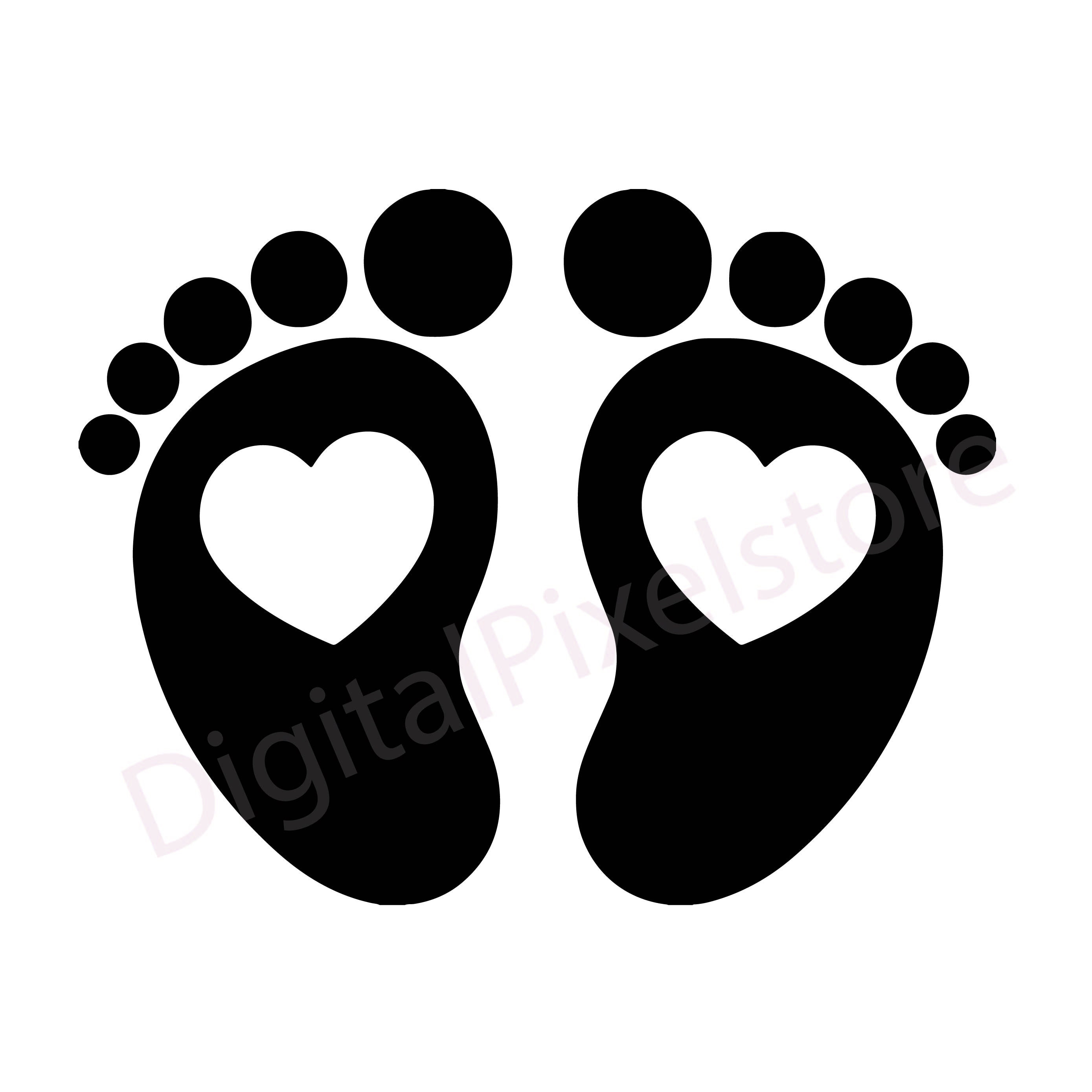 Baby Füße Druck SVG Bundle Baby Füße Druck Svg Baby Füße - Etsy